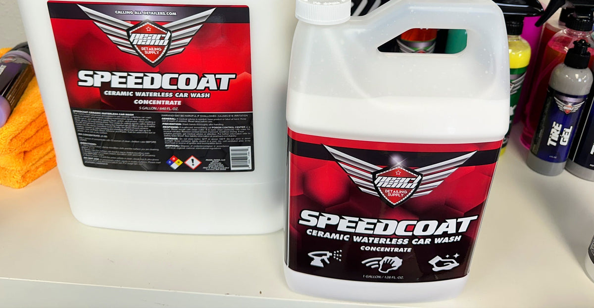 White SpeedCoat Ceramic Waterless Car Wash CONCENTRATE ON SALE – Pearl ...